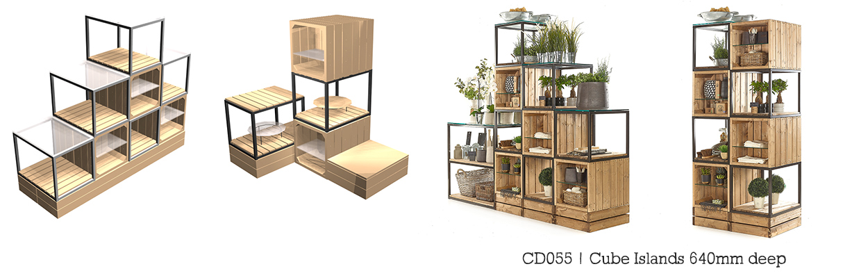 Linkshelving | Rustic Display Equipment