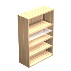Linkshelving | Rustic Display Equipment