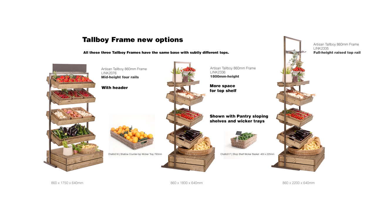Linkshelving | Rustic Display Equipment